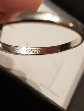 Source Unknown | Jewelry | New Sz 7 Steeling Stamped Ruby Ring | Poshmark